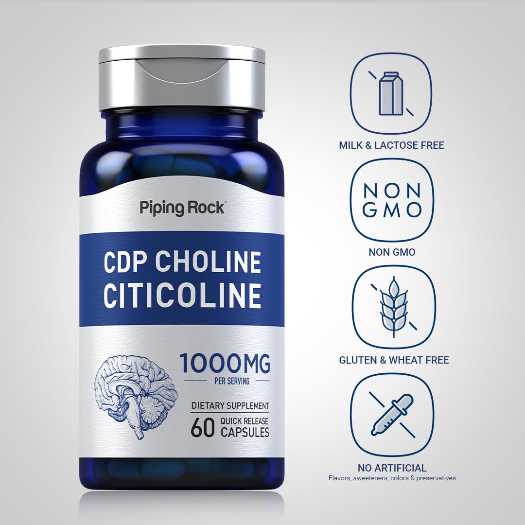 1000 mg citicoline for cognitive support