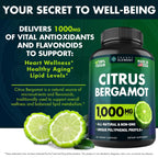 1000 mg Citrus Bergamot extract benefits