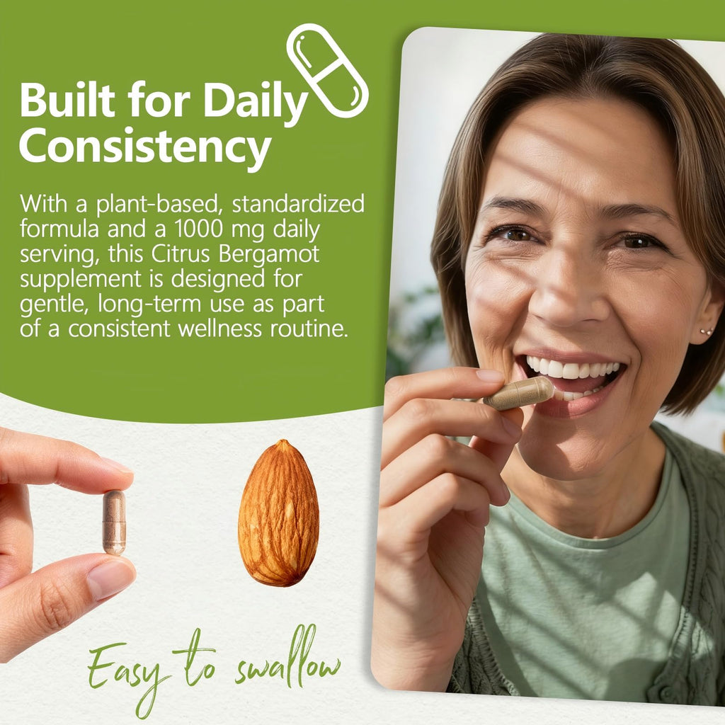 1000 mg Citrus Bergamot supplement