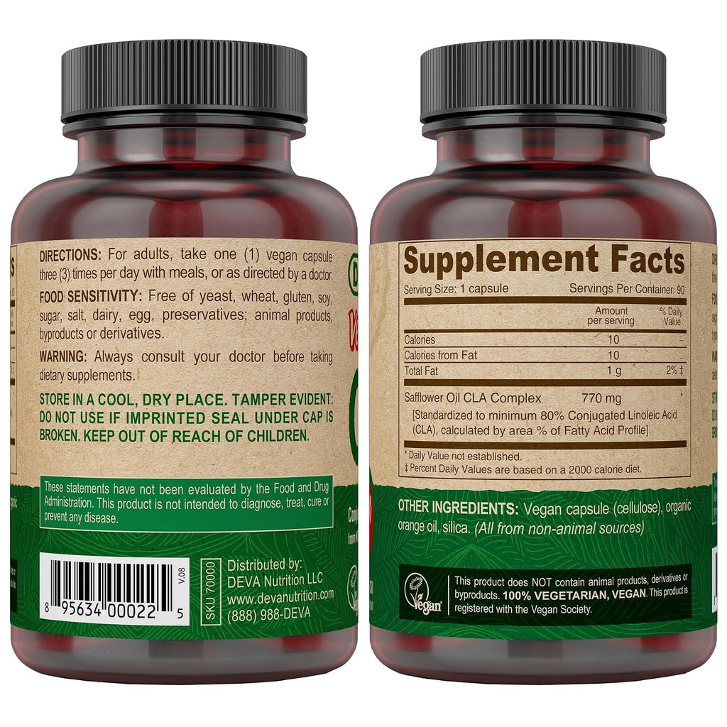 1000 mg CLA for healthy metabolism