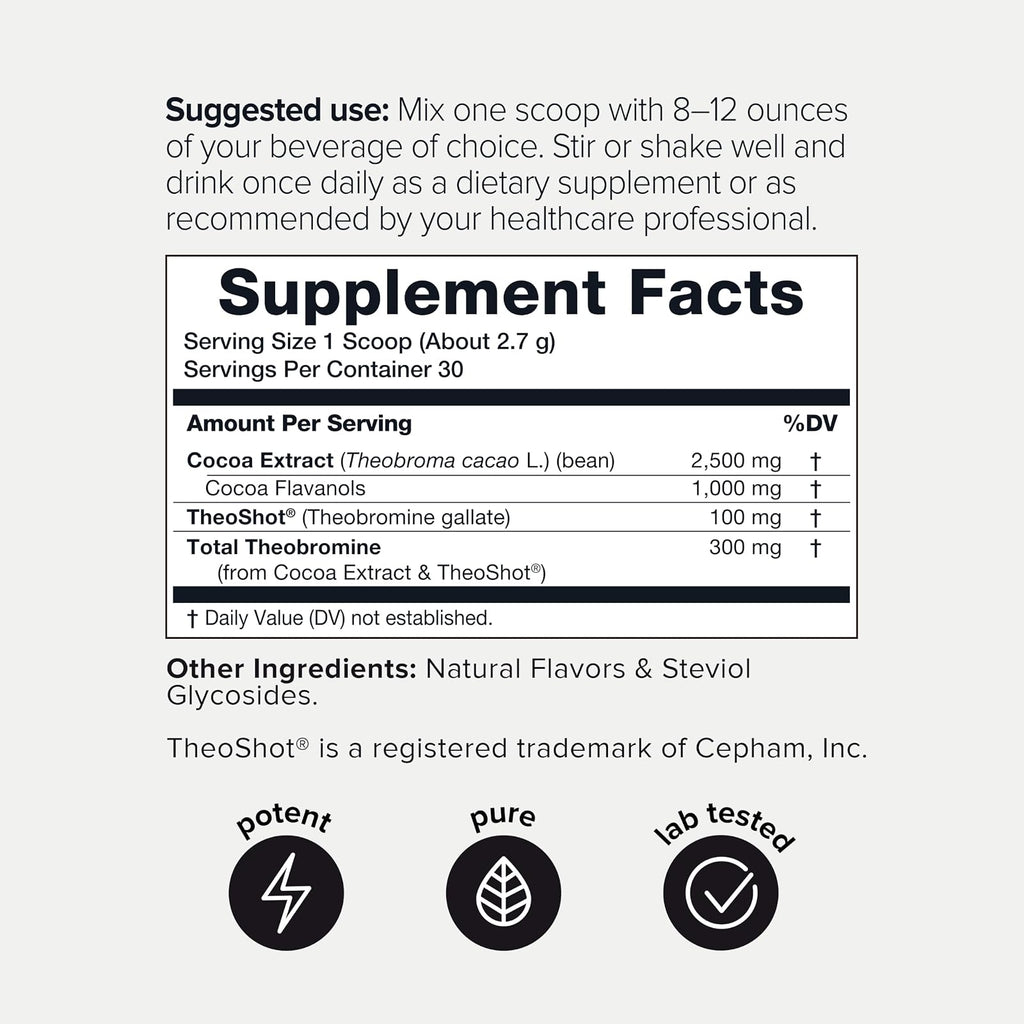 1000 mg cocoa powder for antioxidants