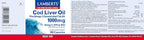 1000 mg cod liver oil softgels