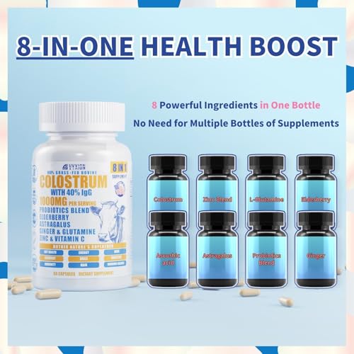 1000 mg colostrum capsules for immunity