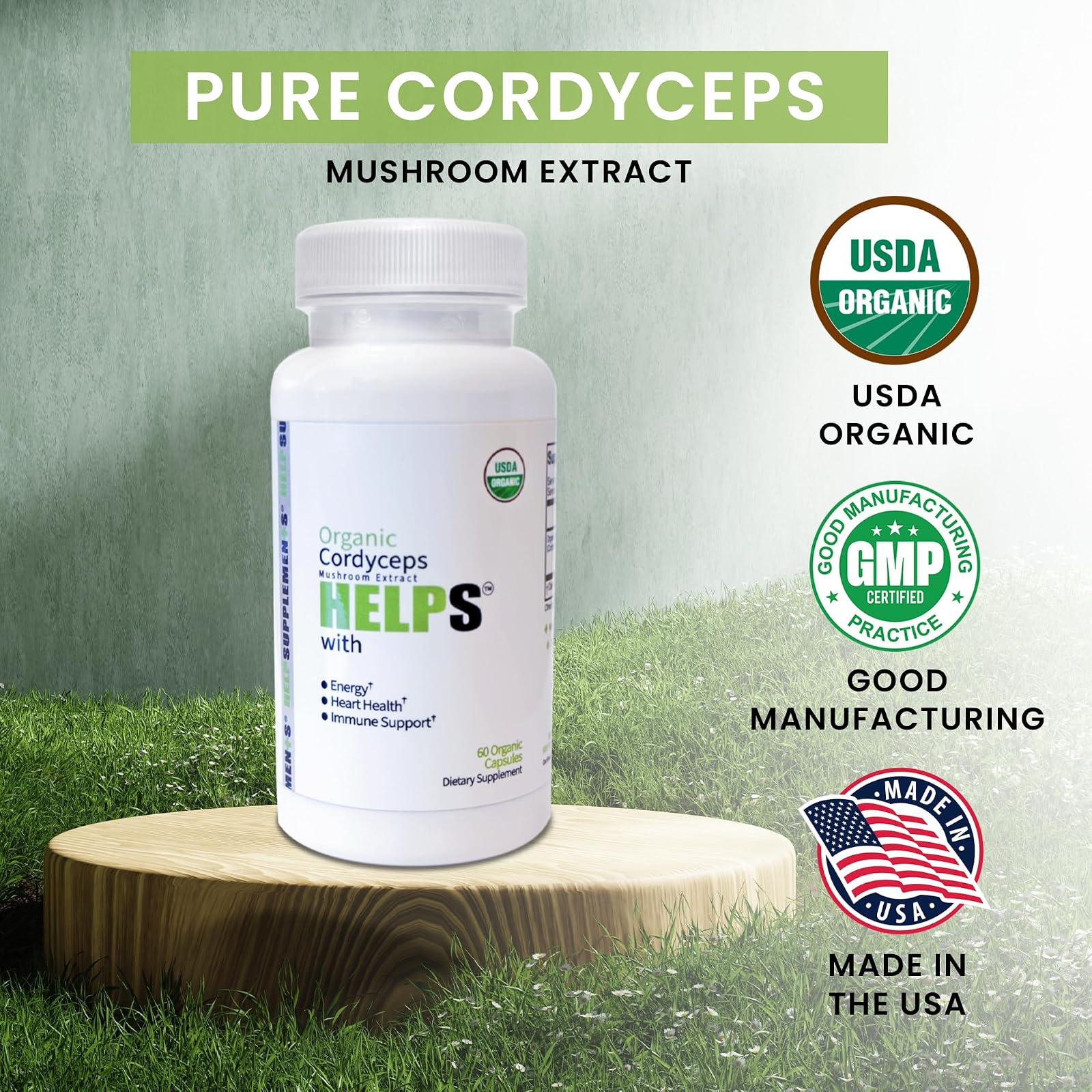1000 mg cordyceps for energy