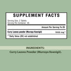 1000 mg curry leaves tablets