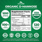 1000 mg D-Mannose dosage