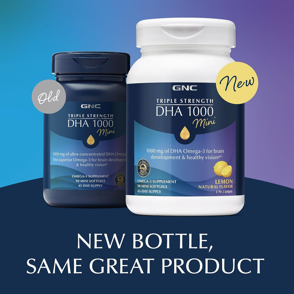 1000 mg DHA for heart support