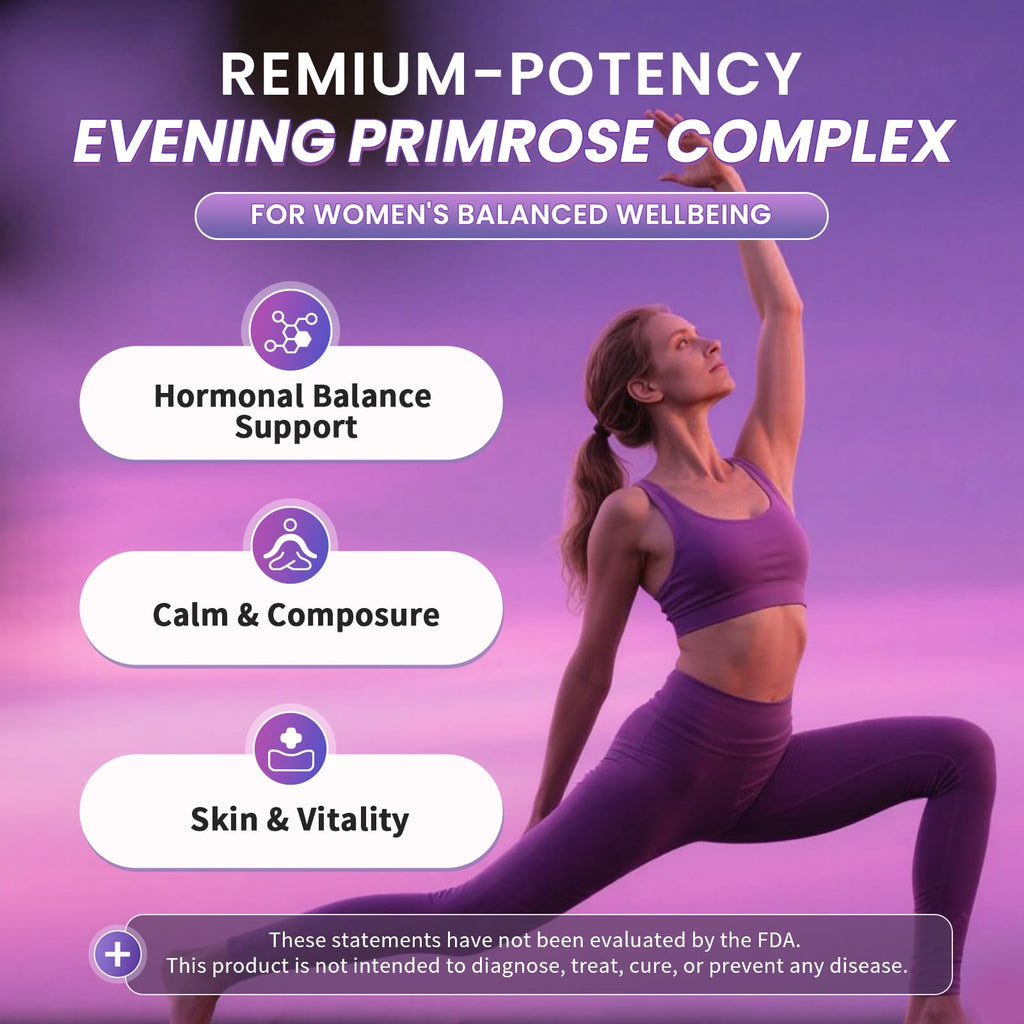1000 mg Evening Primrose capsules