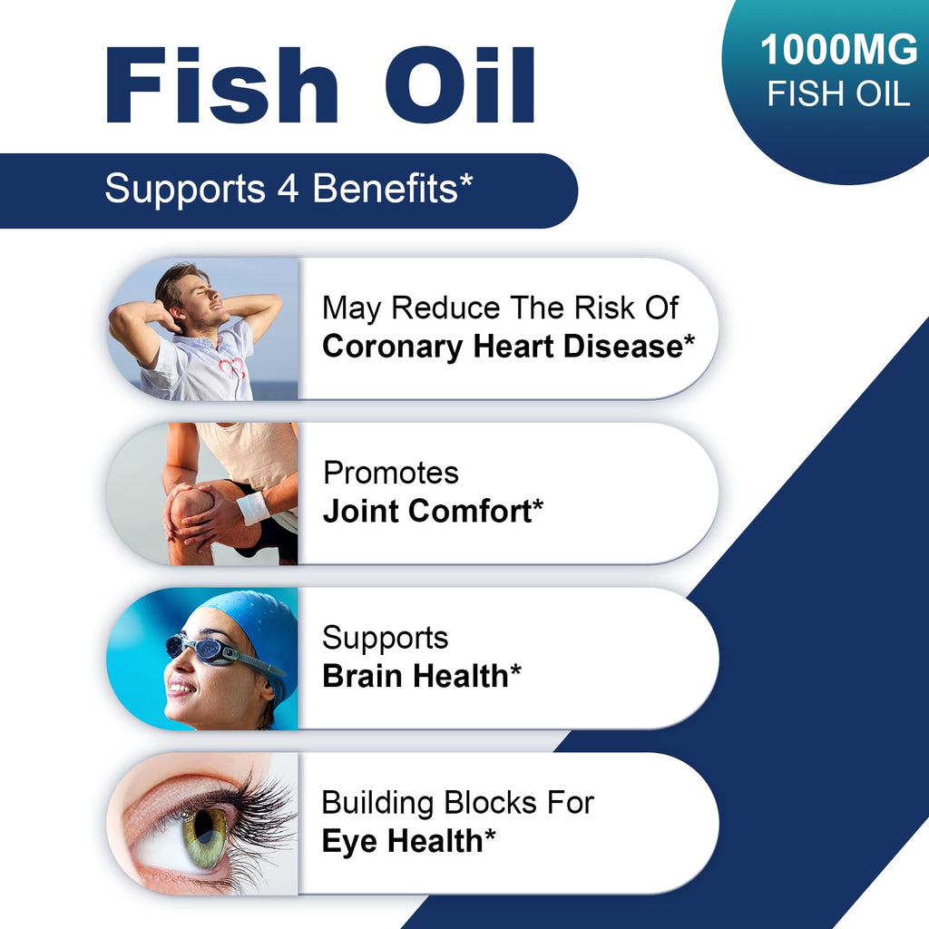 1000 mg fish oil concentrate