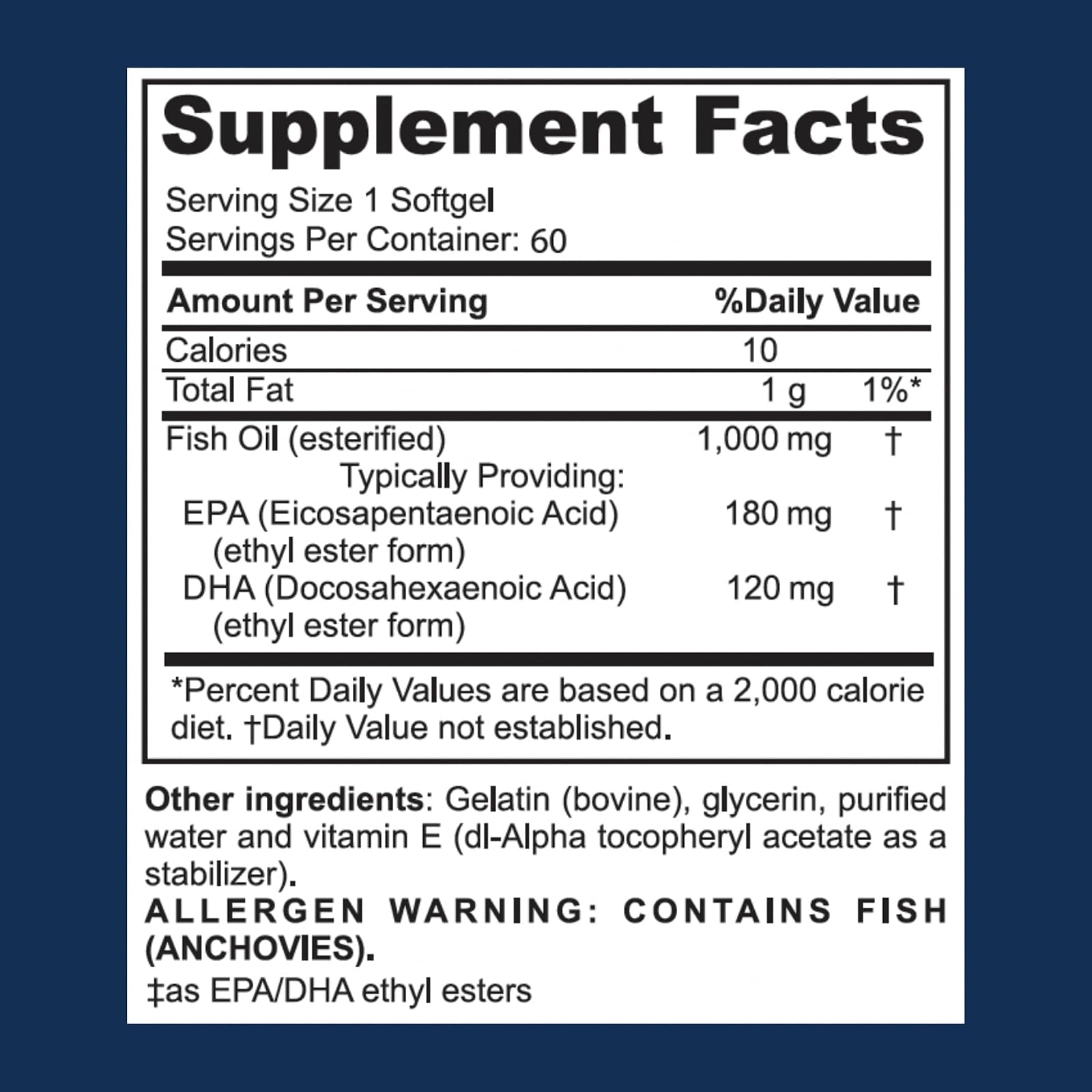1000 mg fish oil for daily wellness