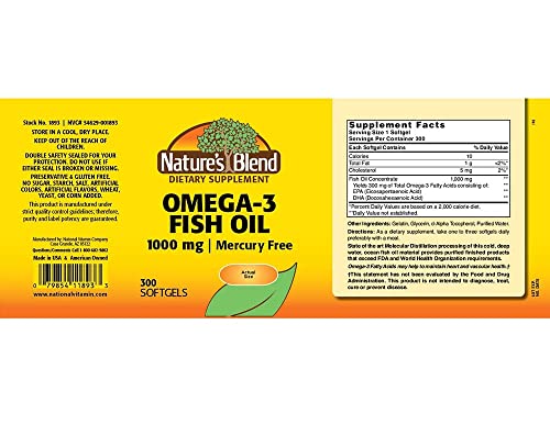 1000 mg fish oil for heart health