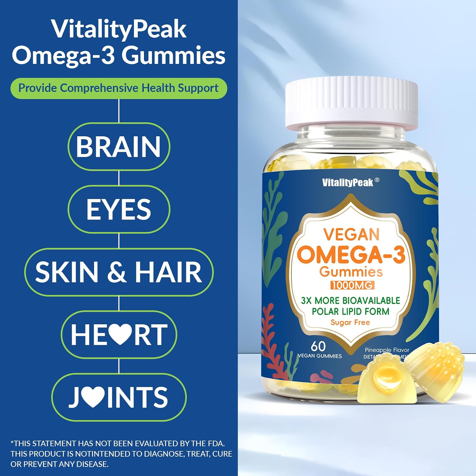 1000 mg fish oil gummies