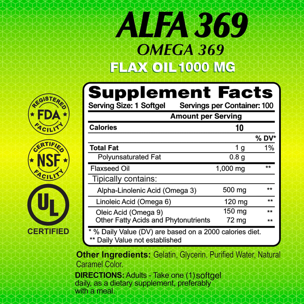 1000 mg flax seed oil capsules