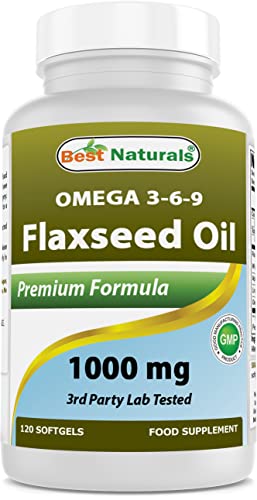 1000 mg flax seed oil softgels