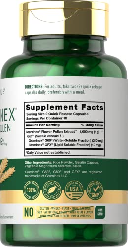 1000 mg flower pollen extract