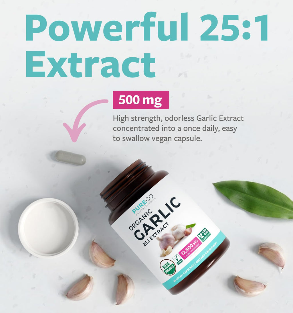 1000 mg garlic capsules for wellness