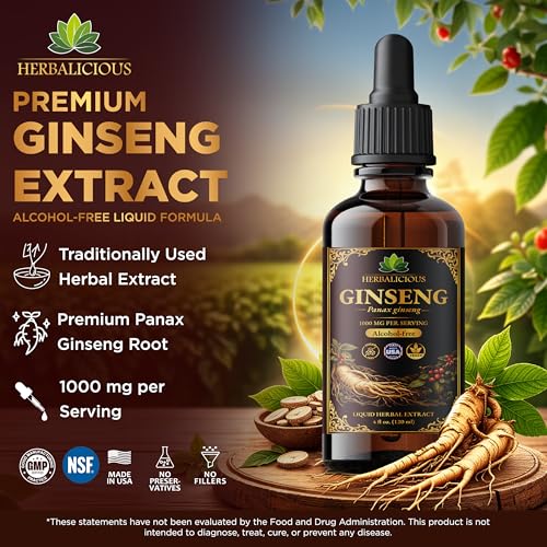 1000 mg ginseng health supplement