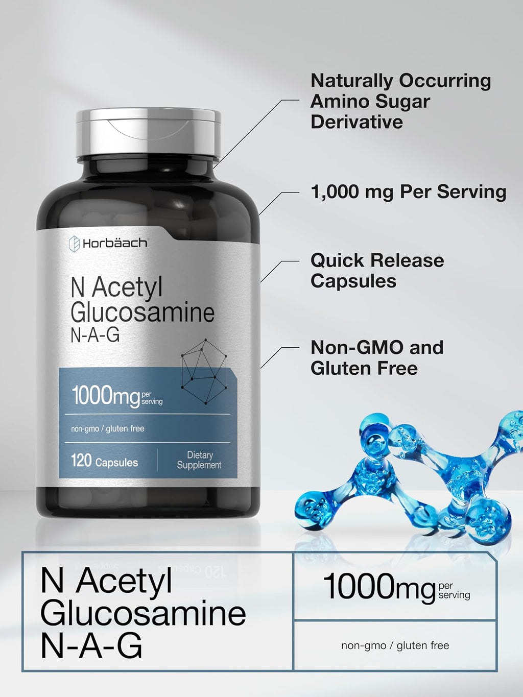 1000 mg glucosamine for joint health