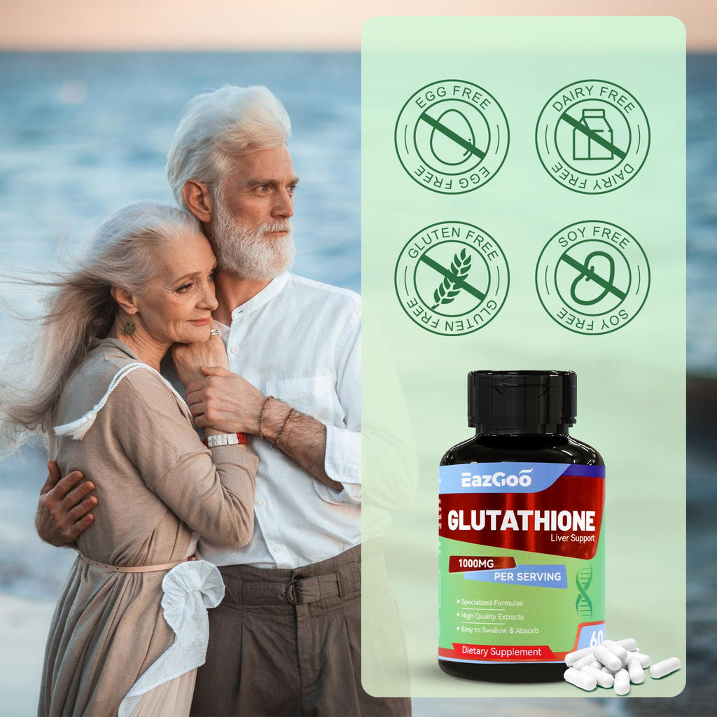 1000 mg glutathione antioxidant
