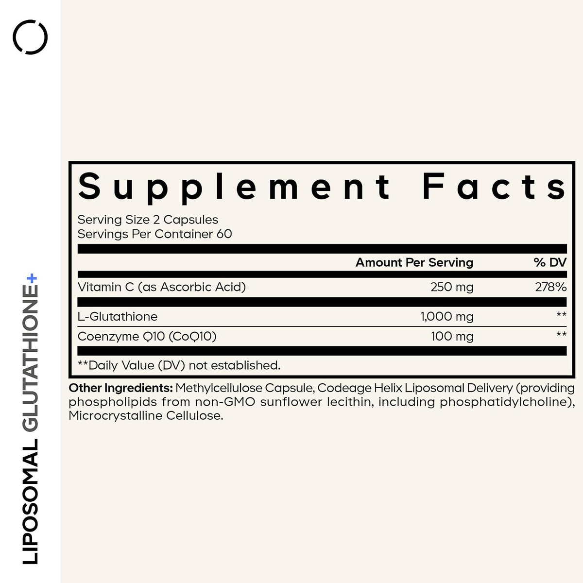 1000 mg glutathione for detox support