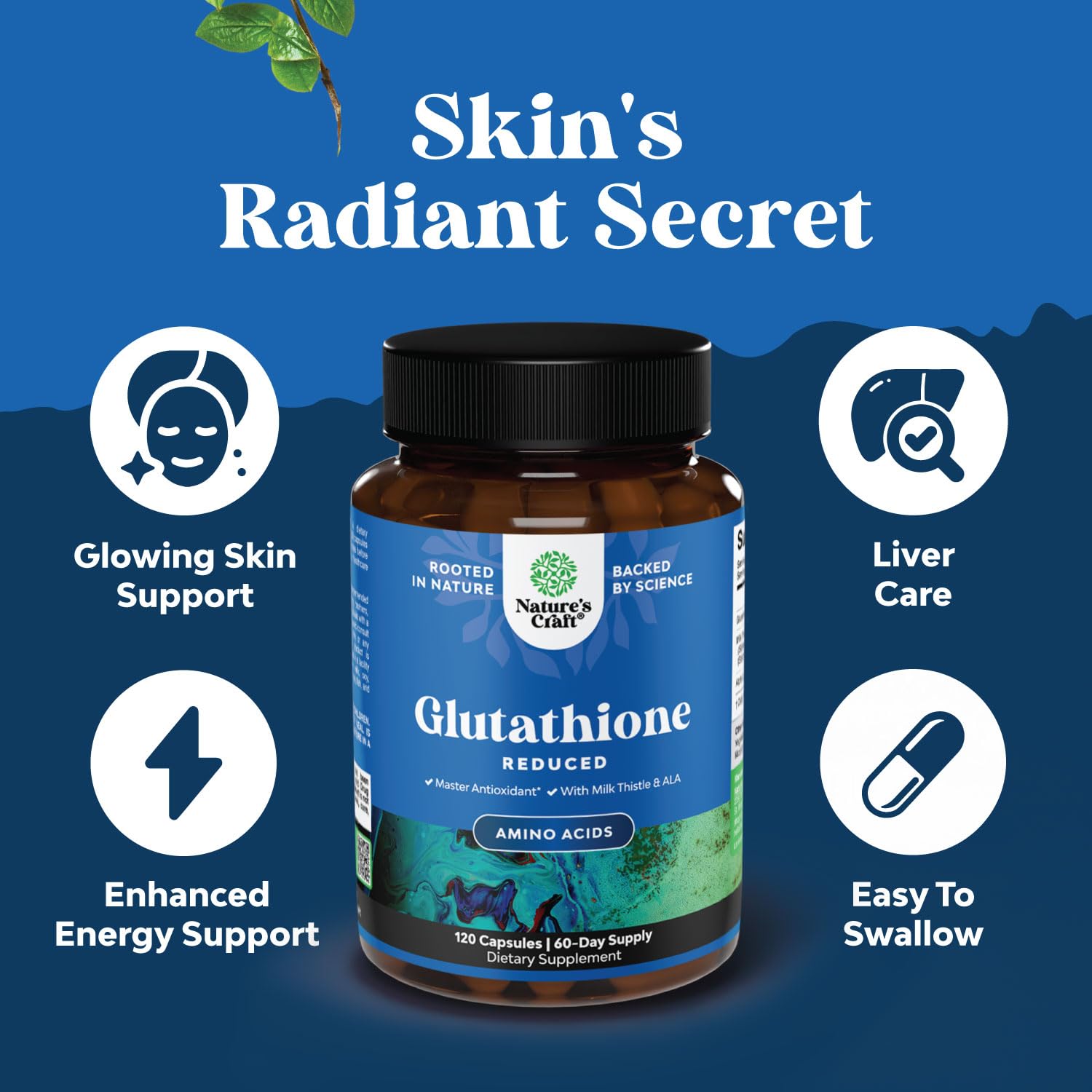 1000 mg glutathione for detoxification