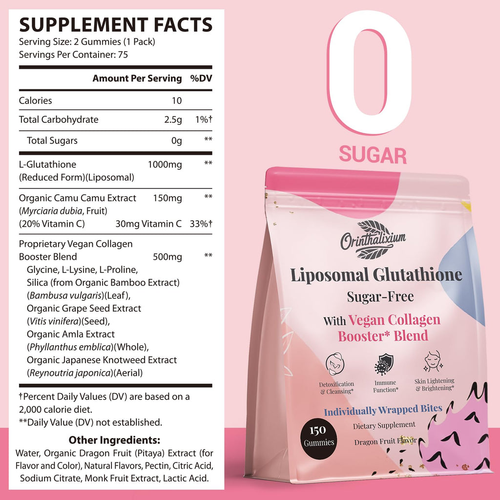1000 mg glutathione for wellness