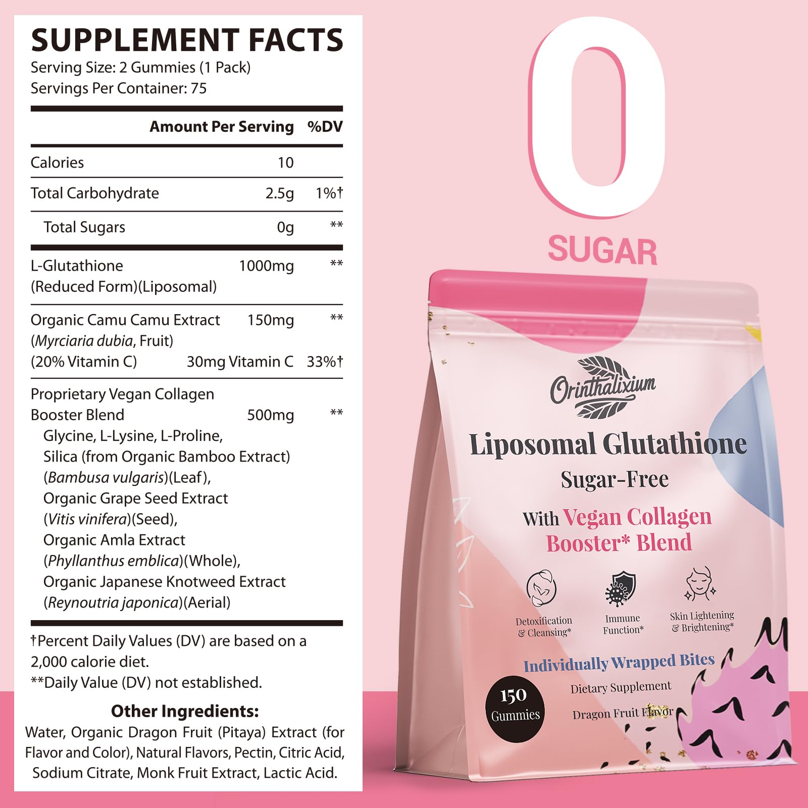 1000 mg glutathione for wellness