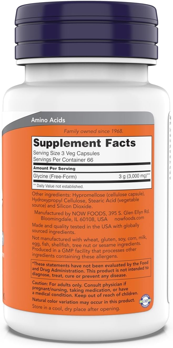 1000 mg glycine for better sleep
