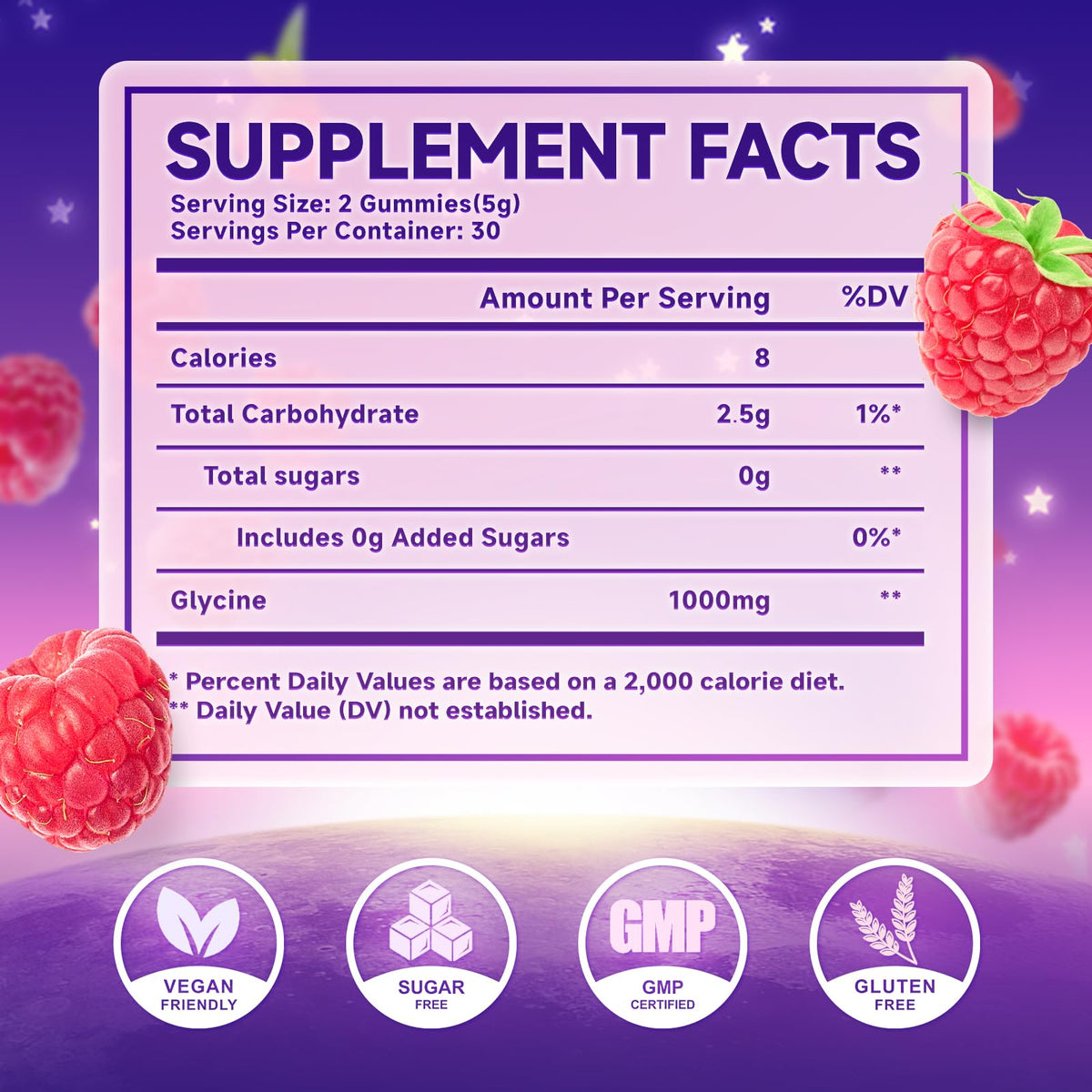 1000 mg glycine multivitamins