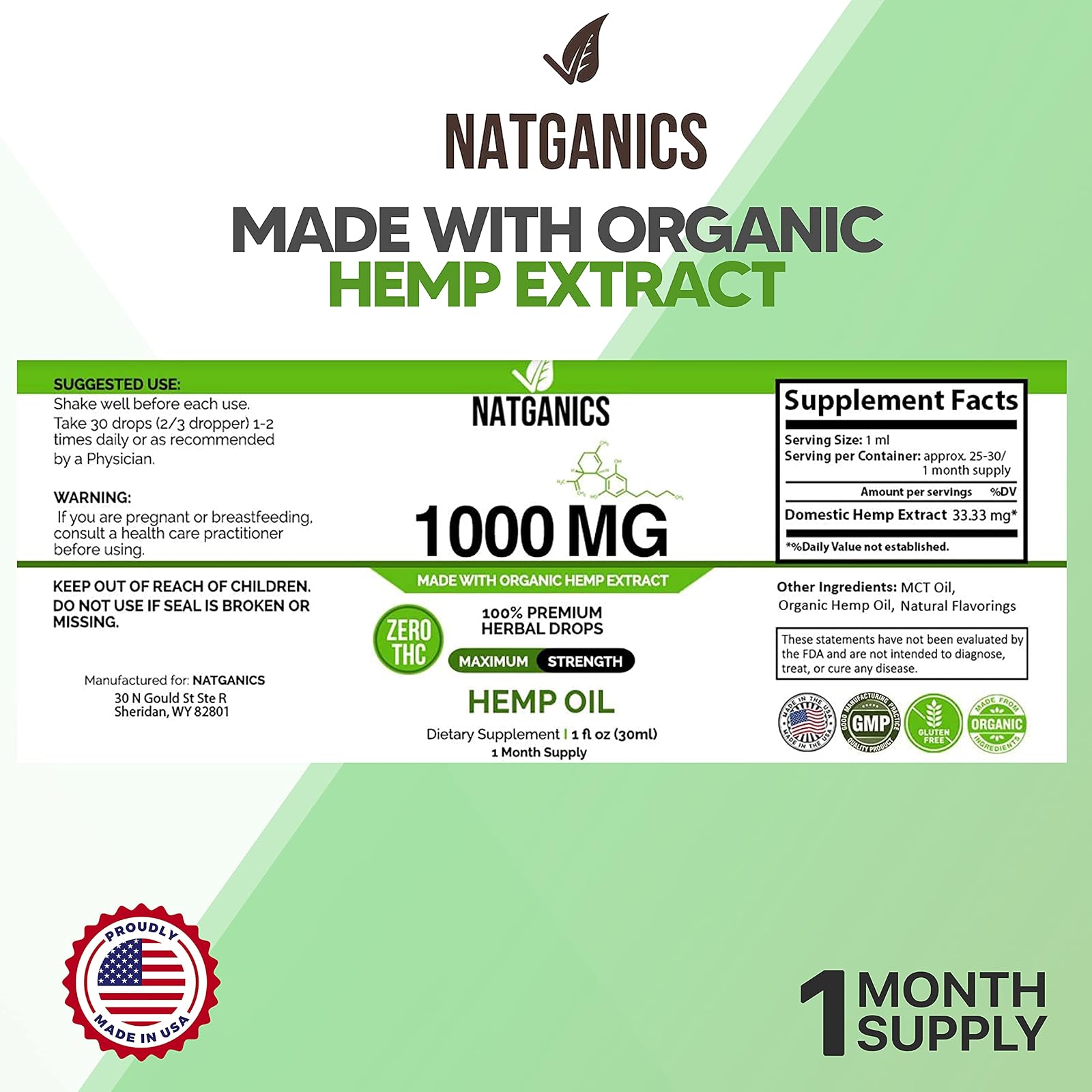 1000 mg hemp oil benefits