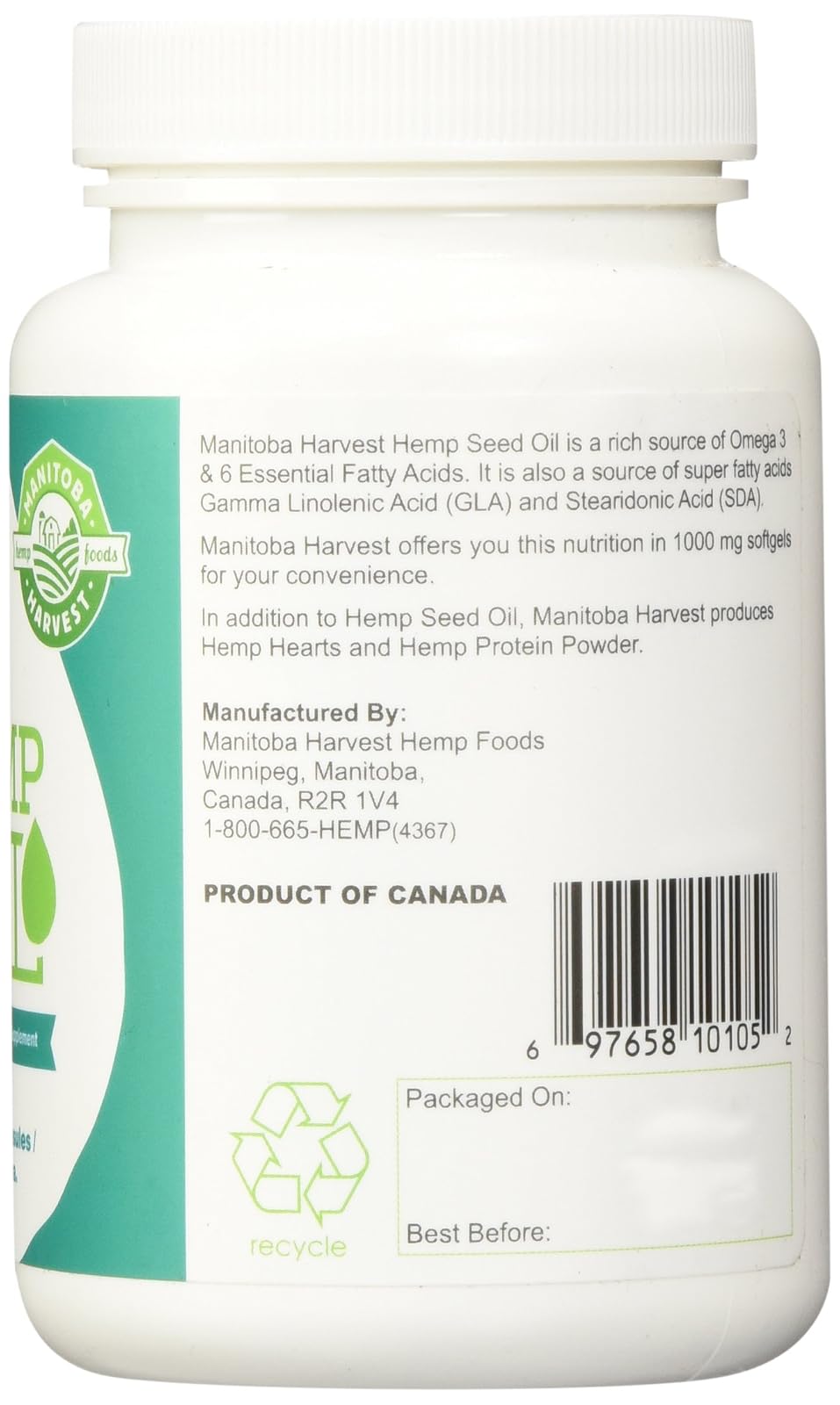1000 mg hemp oil softgels