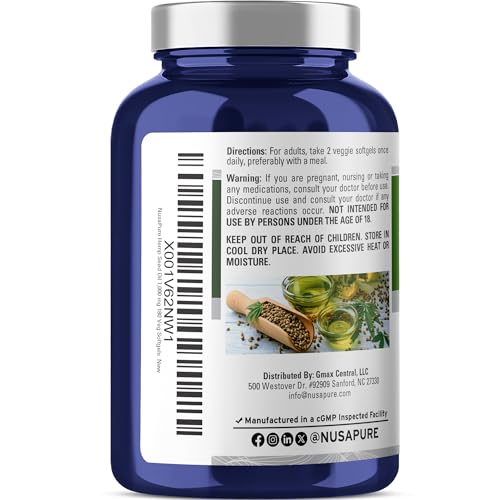1000 mg hemp seed oil capsules