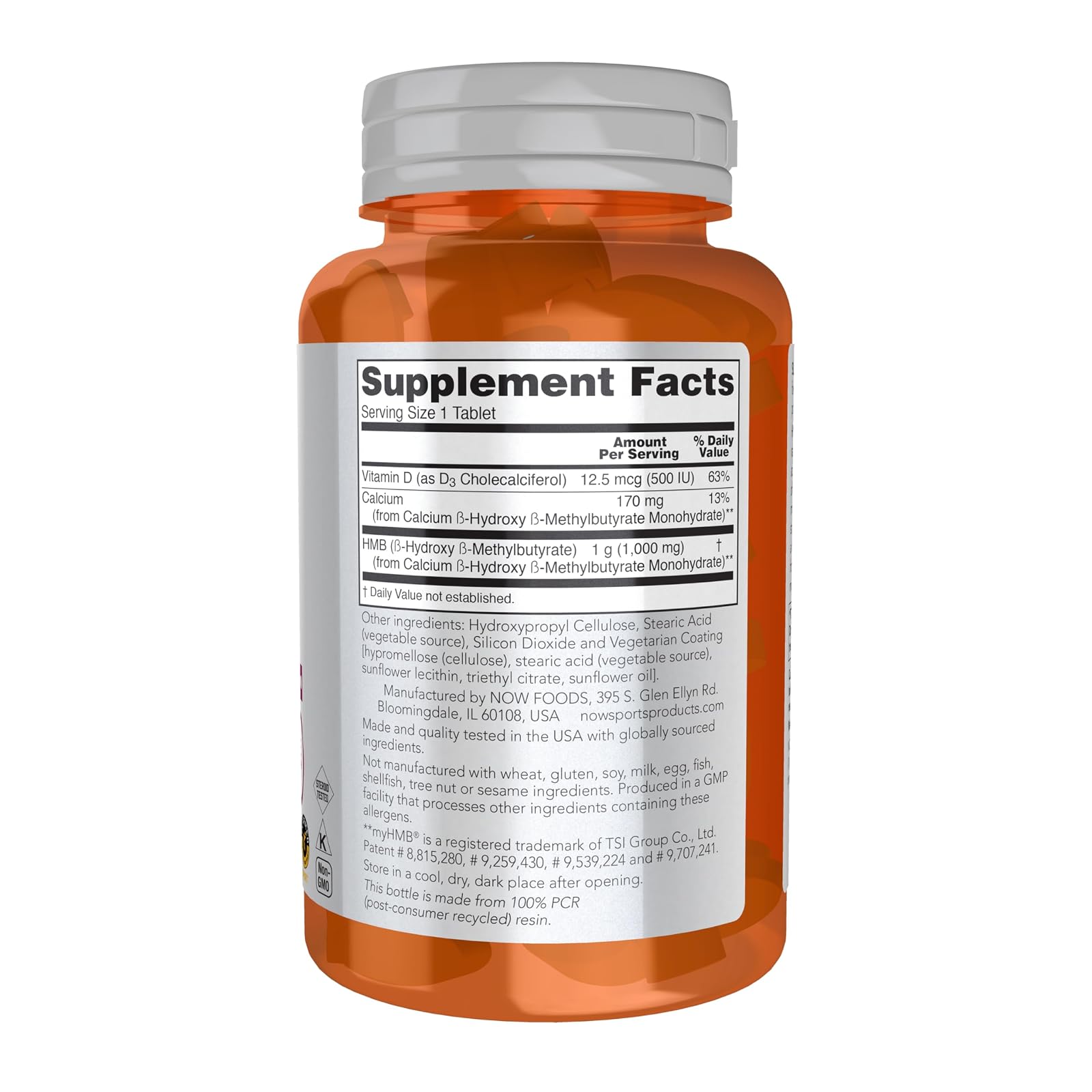 1000 mg HMB for muscle support