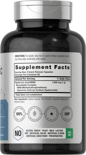 1000 mg hyaluronic acid for skin health