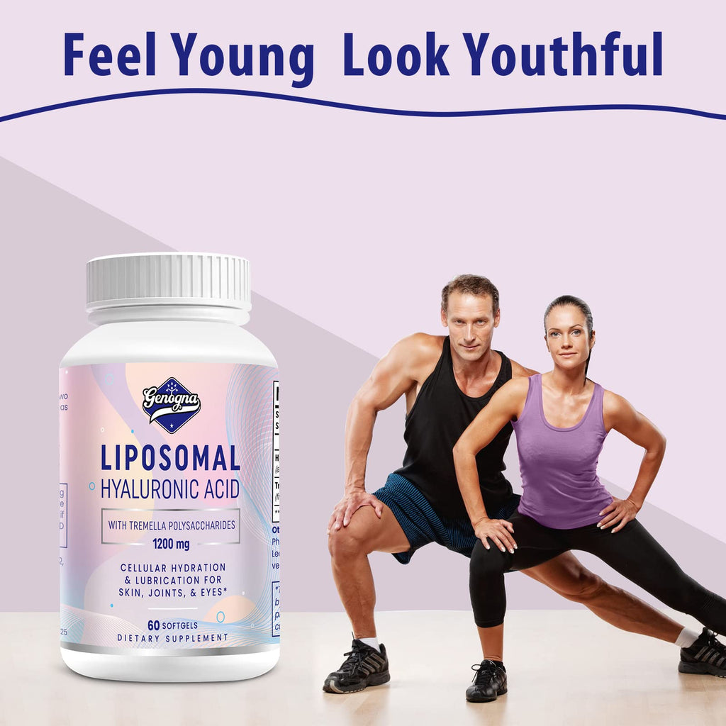 1000 mg Hyaluronic Acid for youthful glow