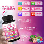 1000 mg Inositol for hormonal balance