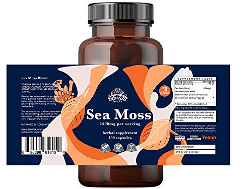 1000 mg kelp complex capsules