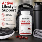 1000 mg krill oil benefits
