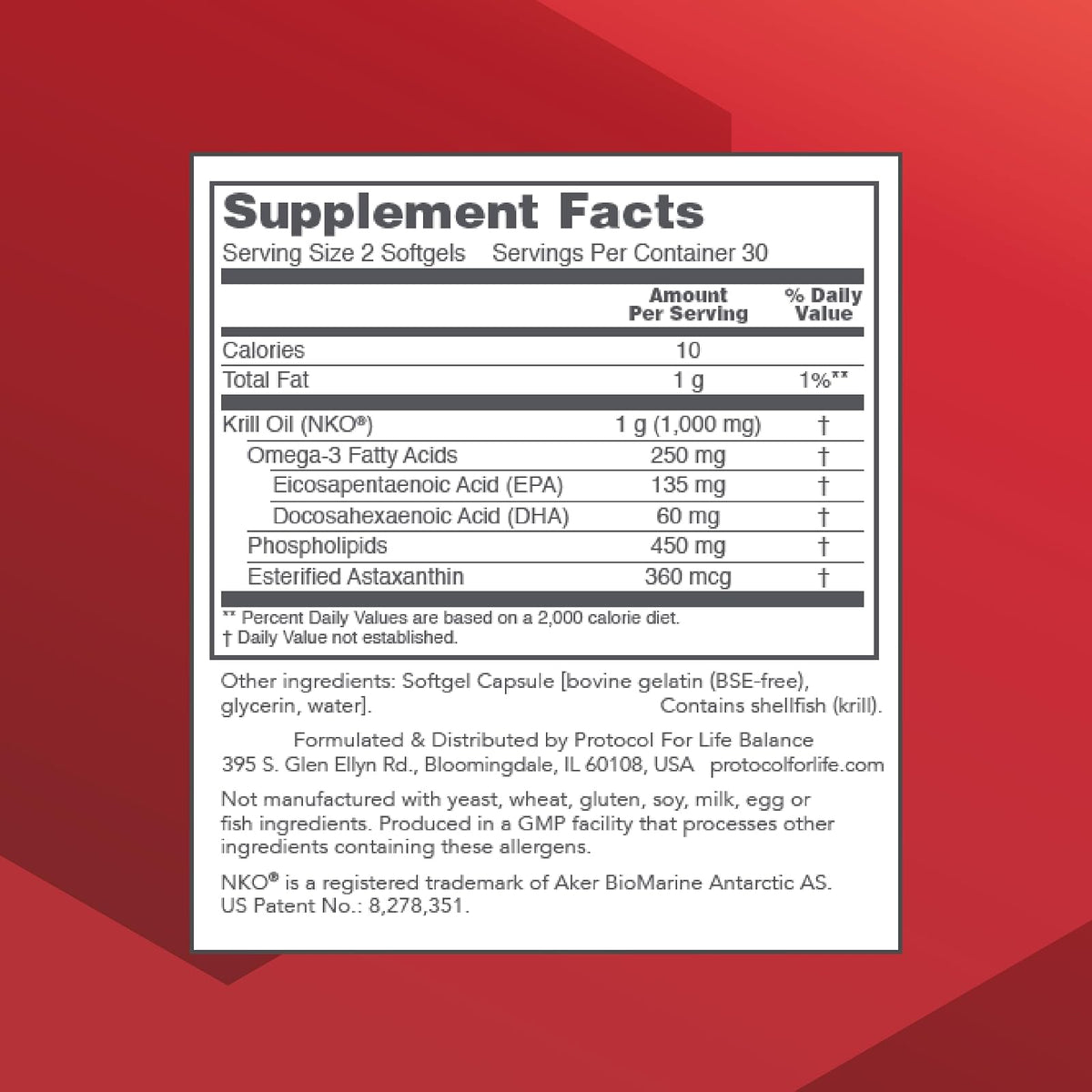 1000 mg krill oil capsules