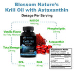 1000 mg krill oil for omega-3 benefits