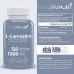 1000 mg L-Carnosine multivitamin for energy