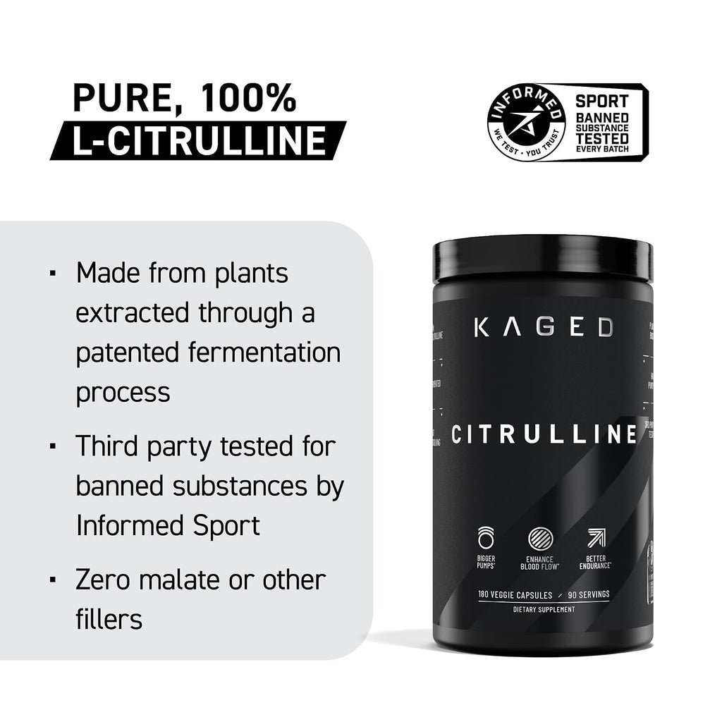 1000 mg L-Citrulline for energy
