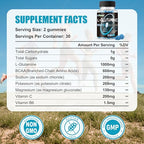 1000 mg l-glutamine for workout support