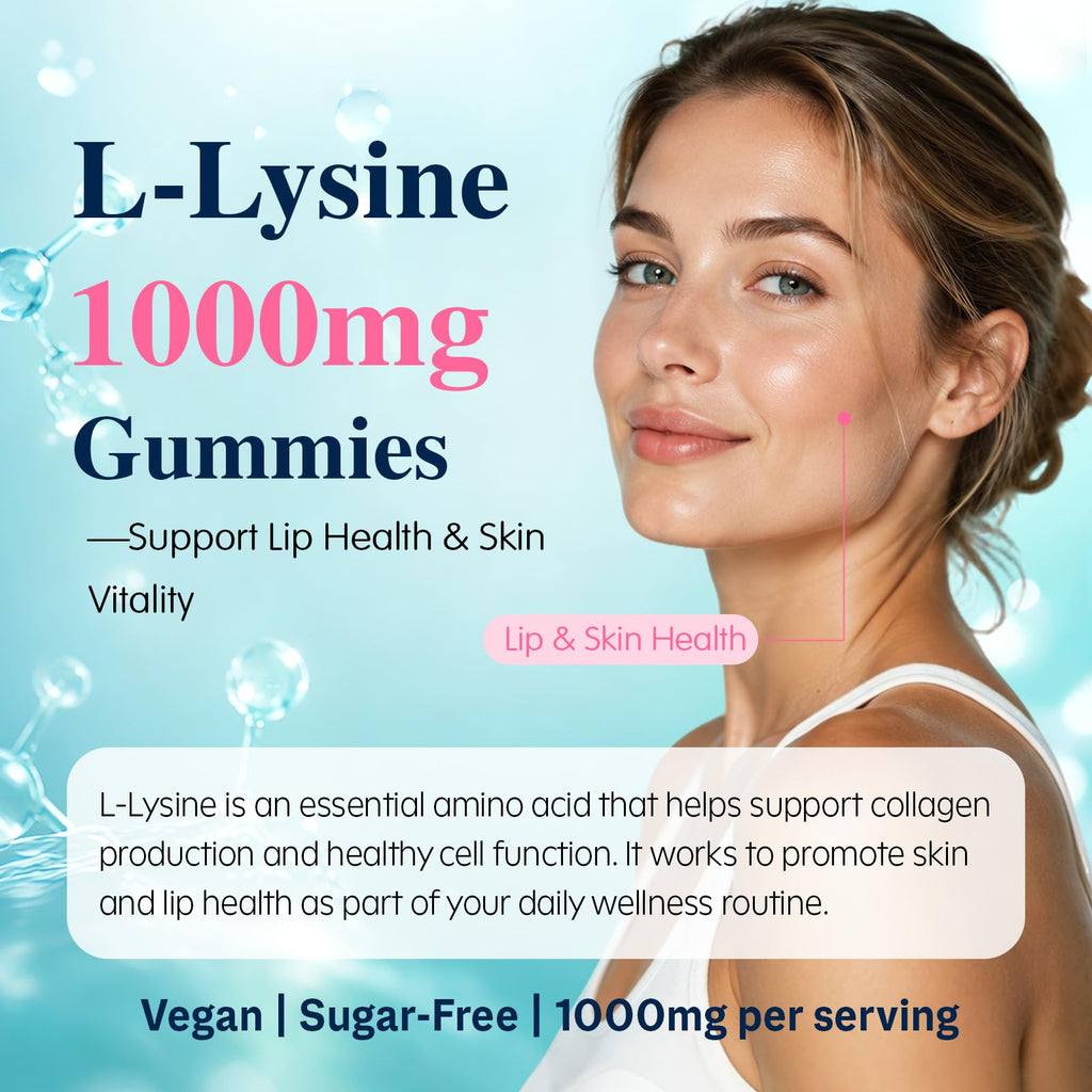 1000 mg l-lysine chewable vitamins