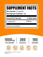 1000 mg L-Lysine for immune support