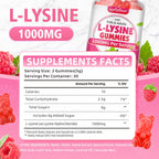 1000 mg l-lysine for immune support
