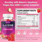 1000 mg l-lysine gummy supplement