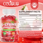 1000 mg L-Lysine gummy supplements