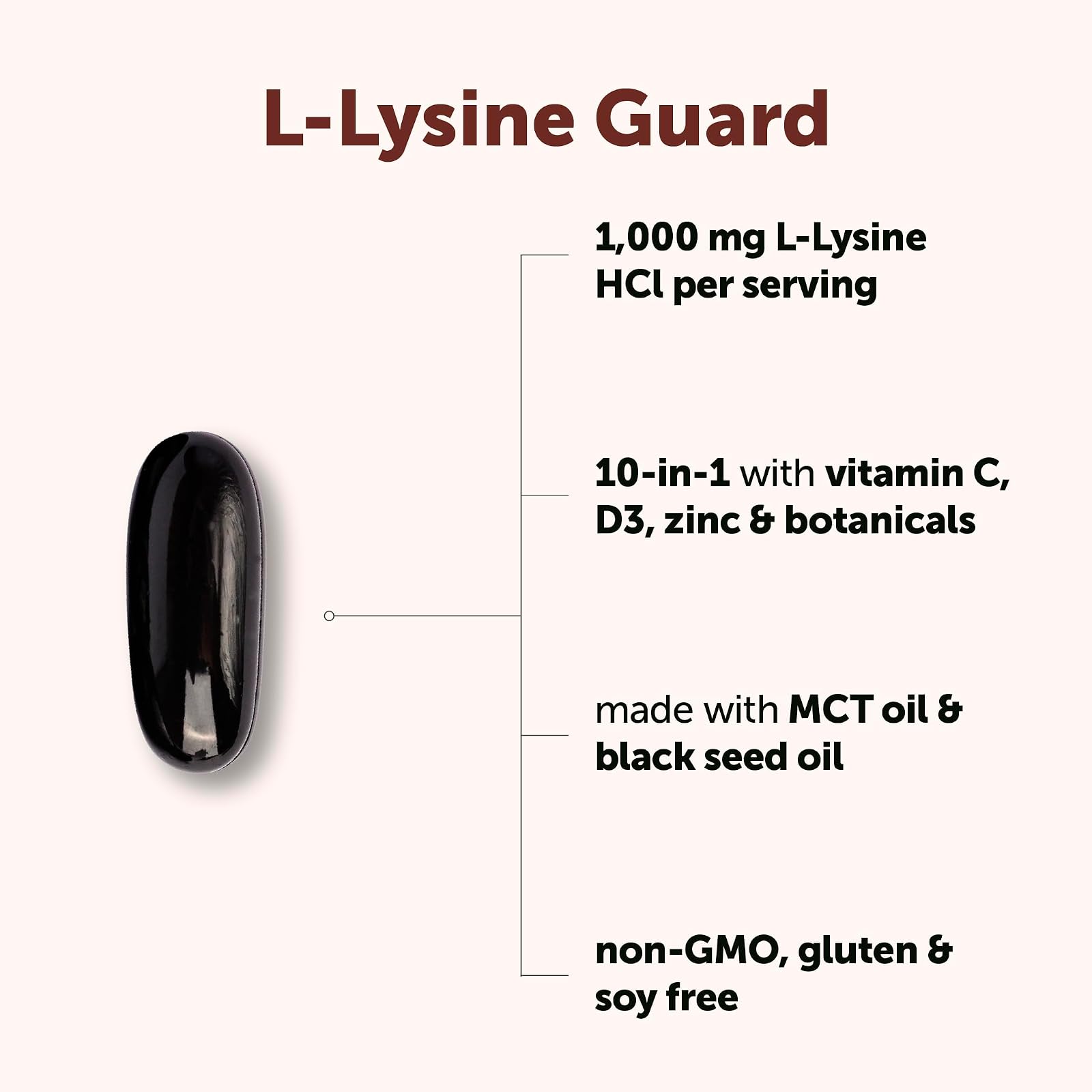 1000 mg L-Lysine immune support