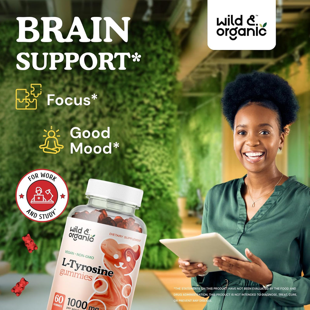 1000 mg L-Tyrosine chewable supplements